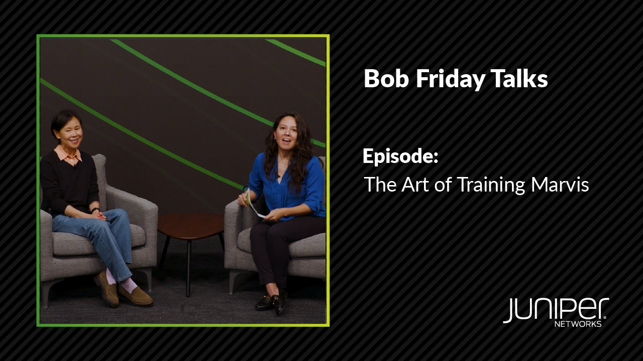 Bob Friday Talks with Shirley Wu | HPE Juniper Networking US